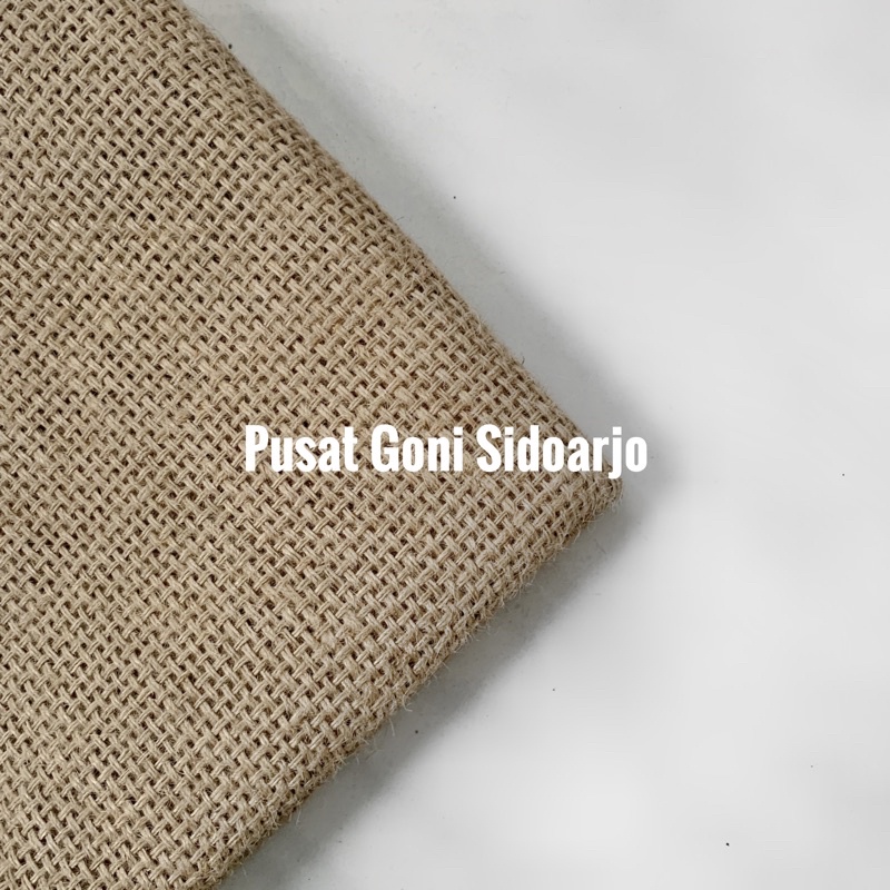 Jual Kain Goni Anyaman Bilik - Bahan Goni Baru Lebar 115 cm | Shopee ...