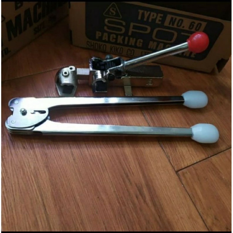 Jual alat packing clamp manual 5/8 inch spot steel strapping packing 16 ...