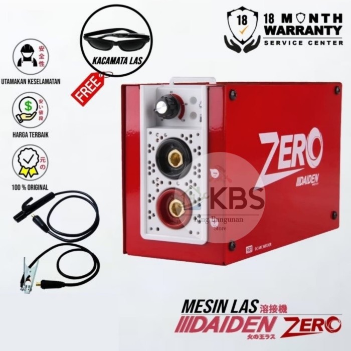 Jual Mesin Las DAIDEN ZERO 120A - Trafo Las - Travo Las Welding Inveter ...