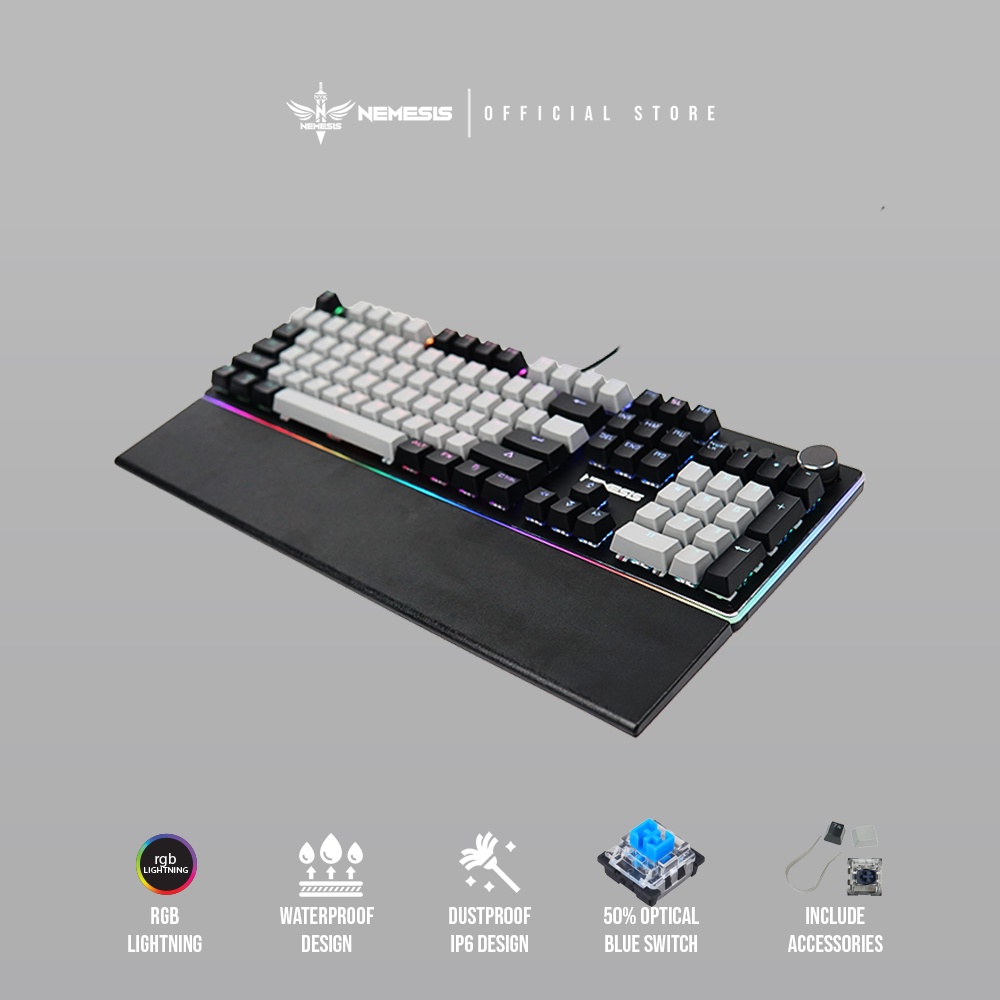 Jual [100% ORI] Keyboard gaming NYK Nemesis Nemesis KX-1000 Venom Pro ...