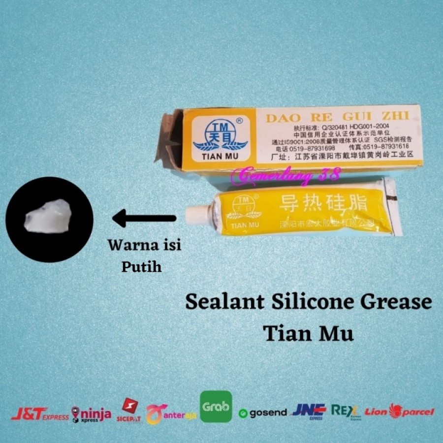 Jual Heat sink Odol Kuning / Thermal Silicone Grease Tian Mu Kuning ...