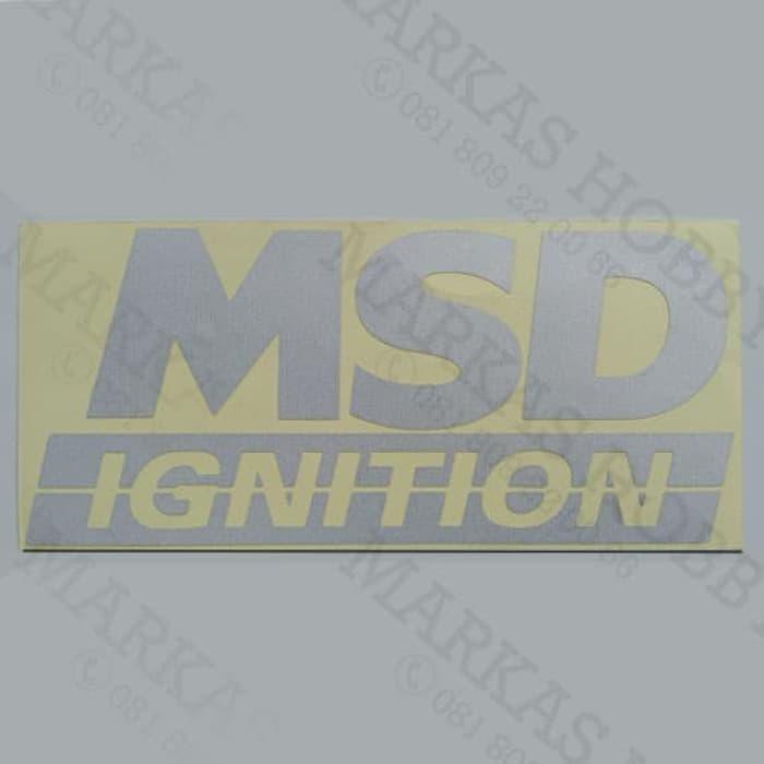 Jual Stiker / Sticker MSD Ignition White Colour | Shopee Indonesia