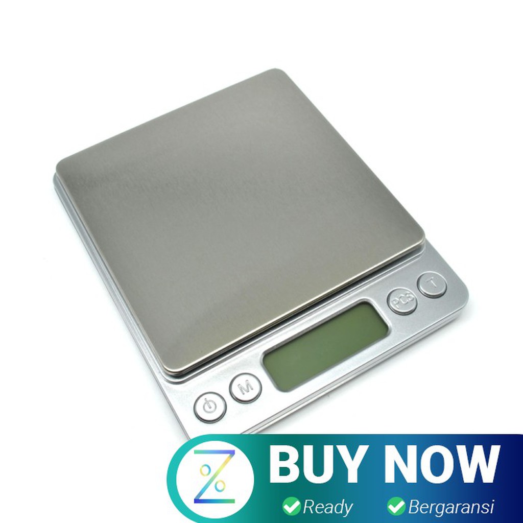 Jual Timbangan Dapur Mini Digital Platform Scale 1kg 0.1g - i2000 - Silver | Shopee Indonesia