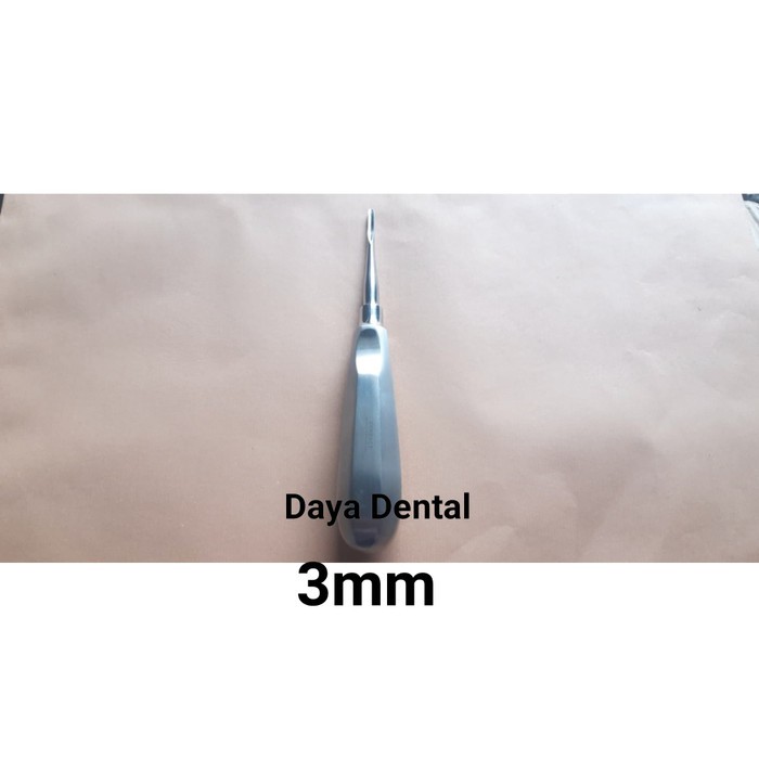 Jual Dental Bein lurus root elevator SATUAN 3MM alat pencabut gigi | Shopee Indonesia