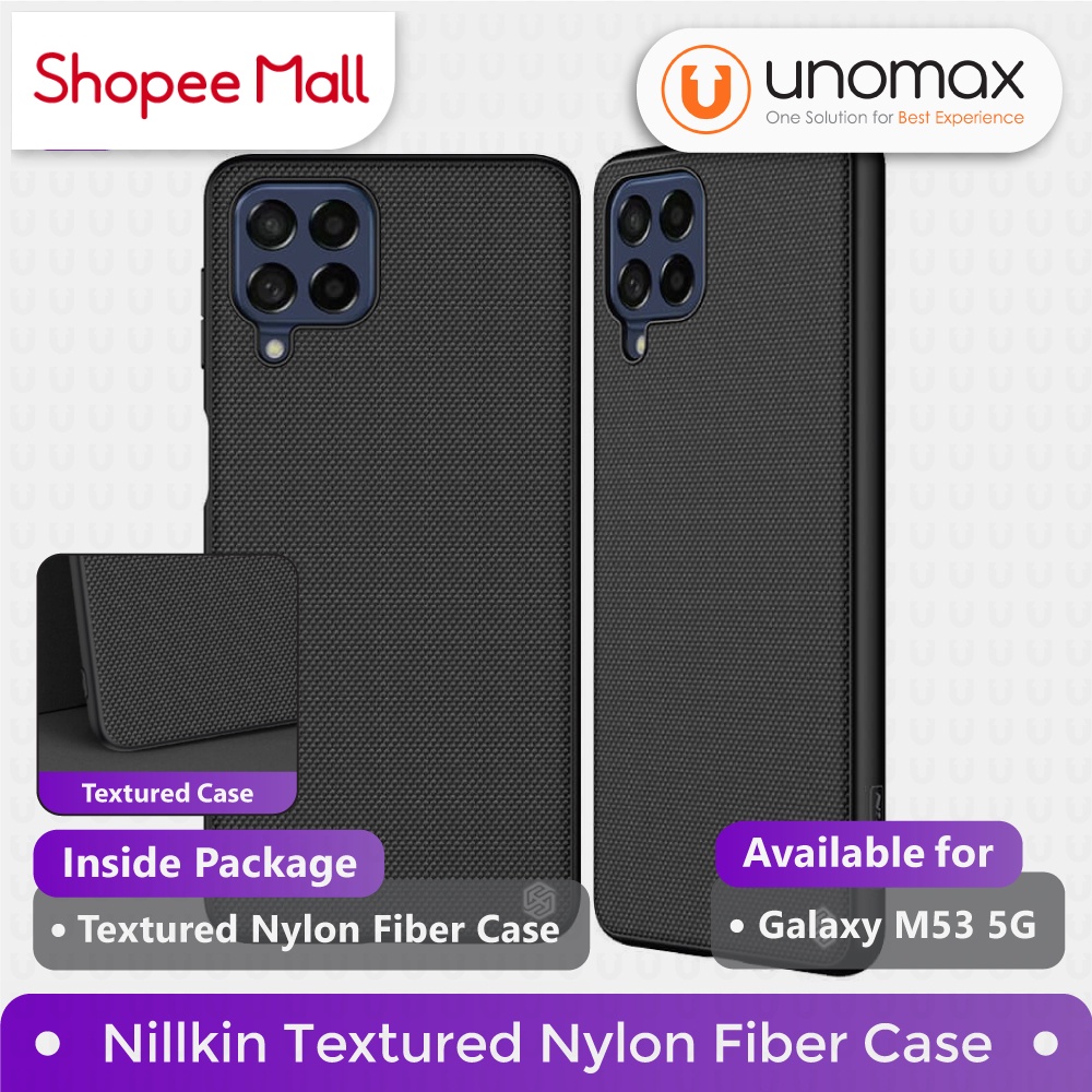 Jual Case Samsung Galaxy M53 5G Nillkin Textured Nylon Fiber Casing ...