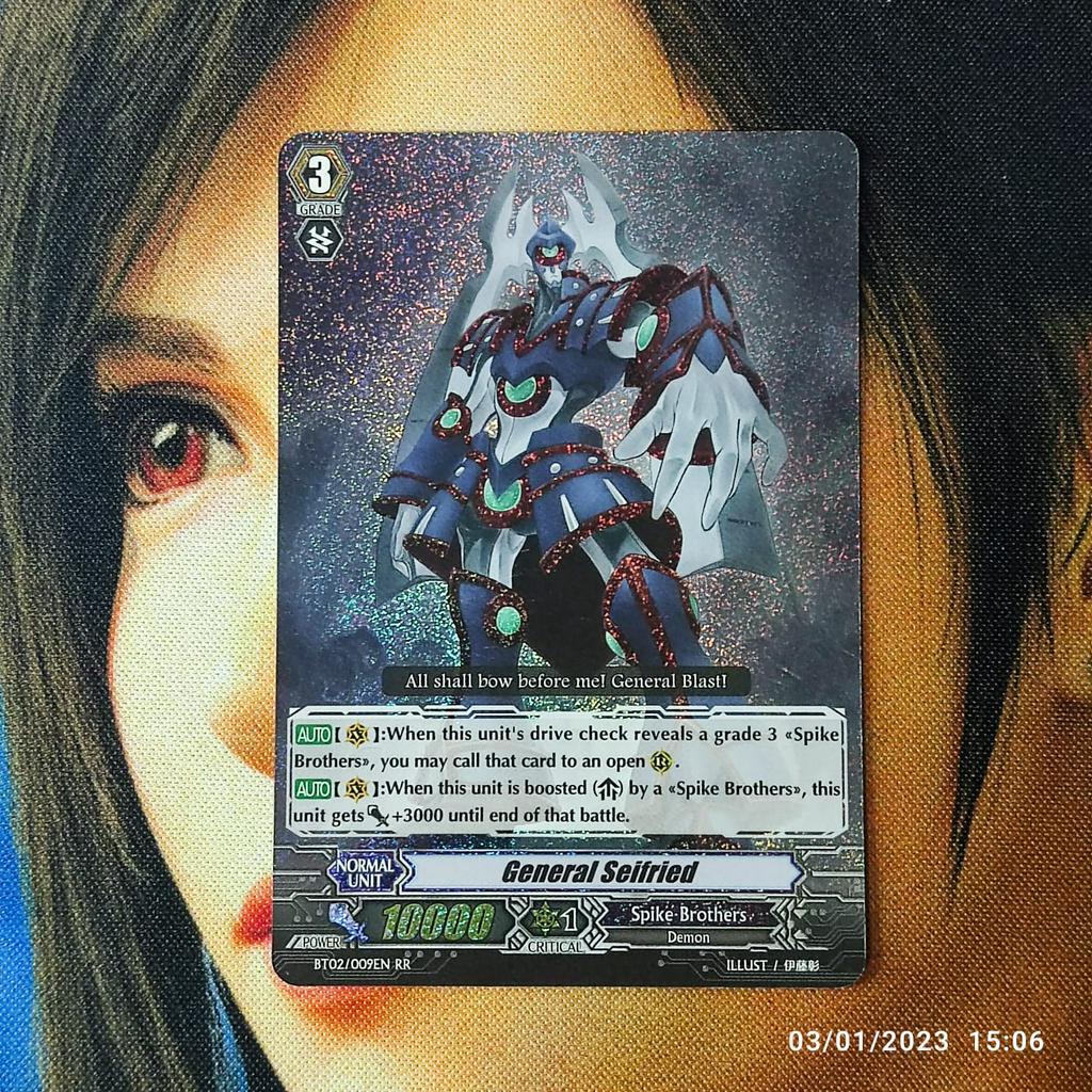 Jual vanguard general seifried BT02 RR original | Shopee Indonesia