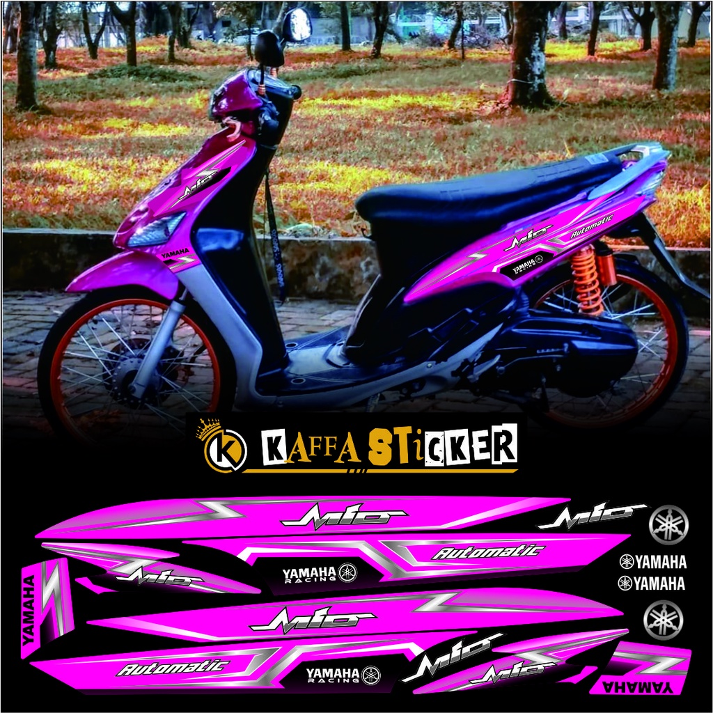 Jual STIKER STRIPING MIO SPORTY OLD PINK | Shopee Indonesia