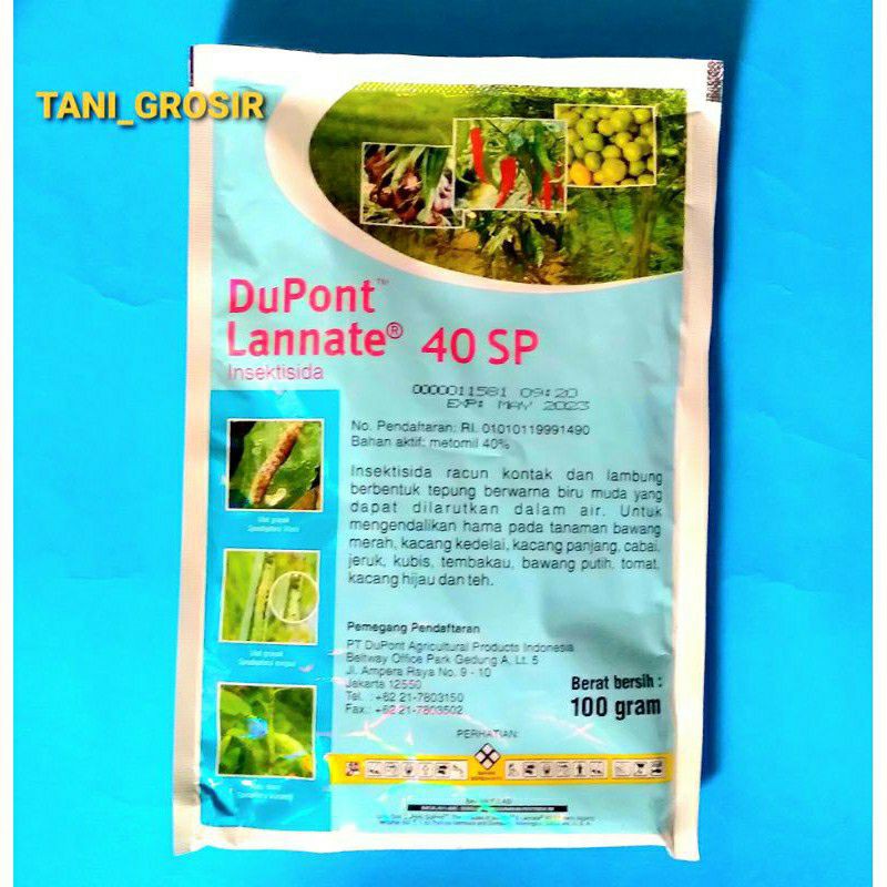 Jual INSEKTISIDA LANNATE / LANNET 40SP 100GRAM DOW DUPONT metomil ...