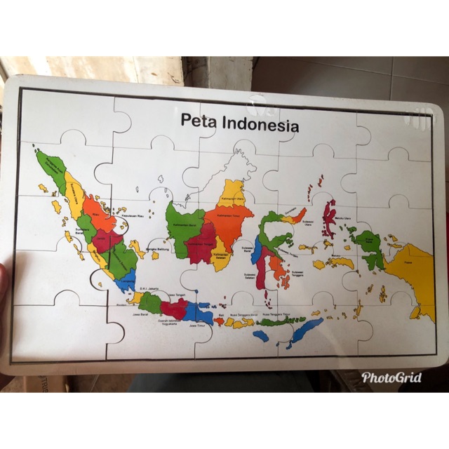 Jual Puzzle Peta Indonesia | Shopee Indonesia