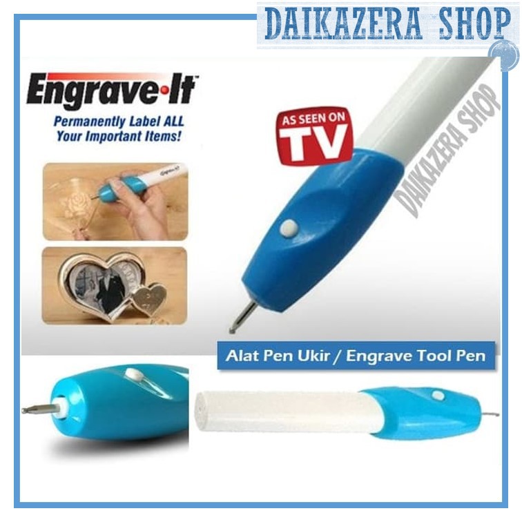 Jual Alat Grafir Engrave It Electric Carve Tool Pen - White | Shopee ...