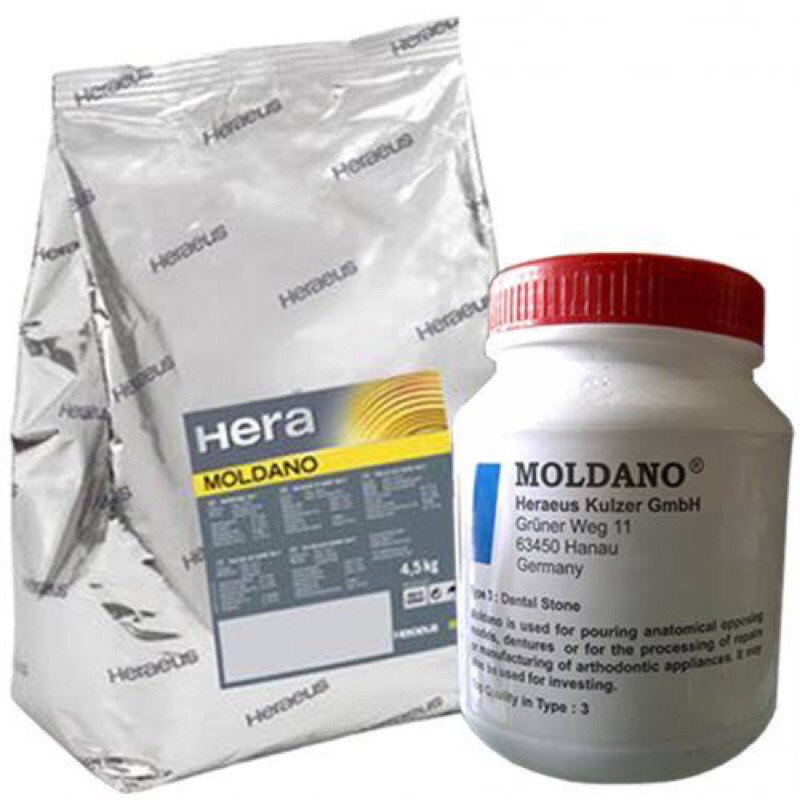 Jual Gipsum tipe 3 moldano heraeus kulzer dental stone | Shopee Indonesia