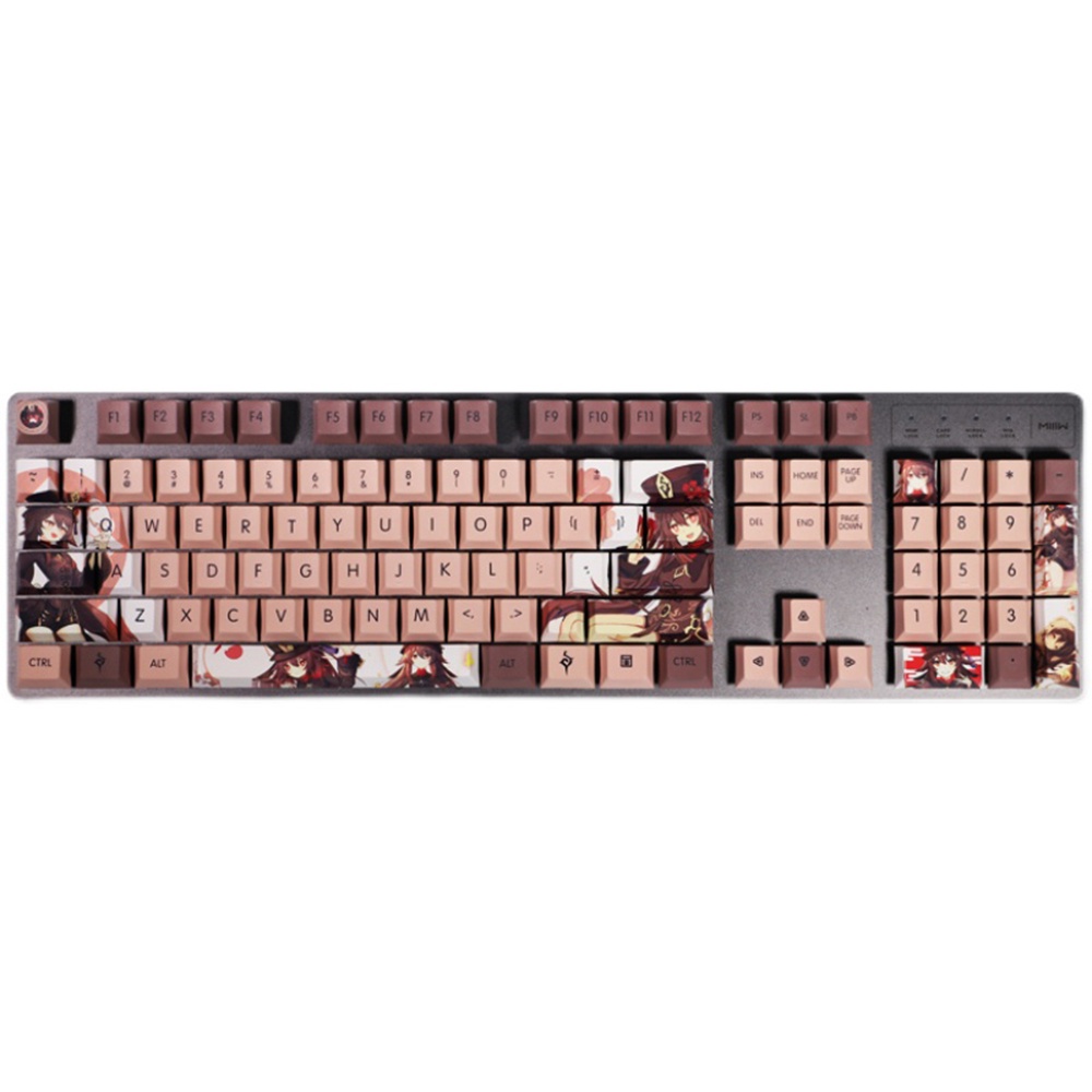 Jual Anime Game Theme Keycap Genshin Impact Hutao Personality ...