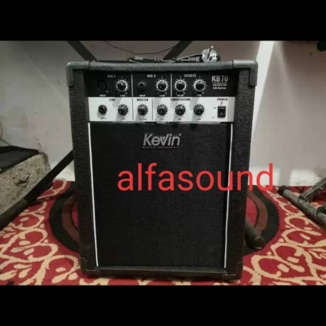 Jual Amplifier Speaker Kevin KB 70 Ampli Keyboard KB70 Gitar Ori ...