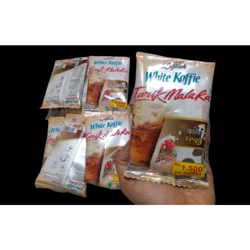Jual Kopi Tarik Malaka Harga Rentengan isi 10 Sachet Luwak White Koffie ...