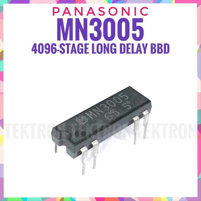 Jual Panasonic MN3005 4096 Stage Long Delay BBD IC Echo delay | Shopee ...