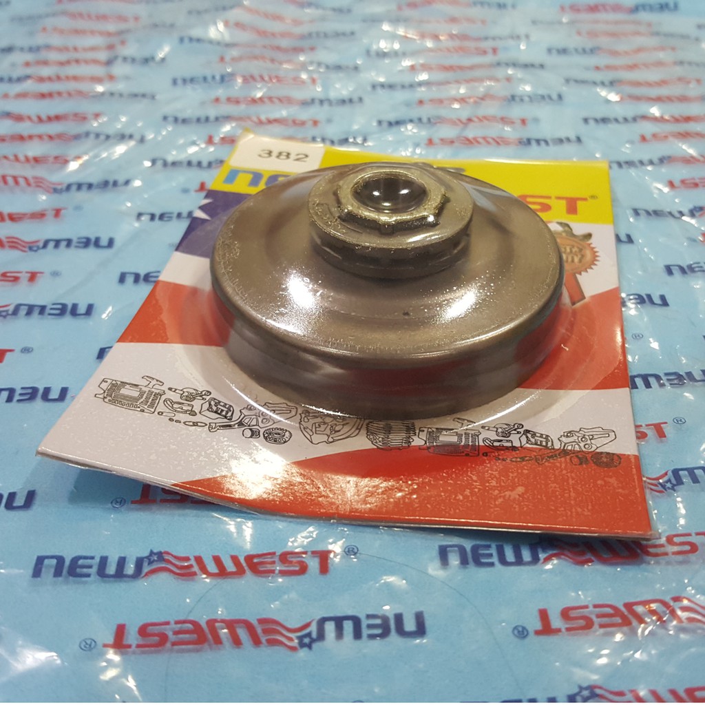 Jual Chain Sprocket with 3/8"-7T Rim MS-382 NEW WEST ORIGINAL | Shopee ...