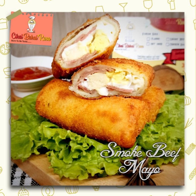Jual RISOL / RISOLES SMOKED BEEF CHEESE MAYO KEJU MAYONAISE ...