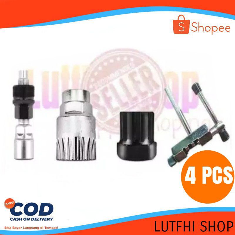 Jual Kunci sproket sepeda Buka Crank Repair Rantai Sepeda Kunci Tracker ...