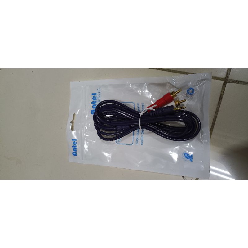 Jual Kabel AUX HP Audio / Jack 3.5mm to RCA Stereo 1.5 Meter | Shopee ...