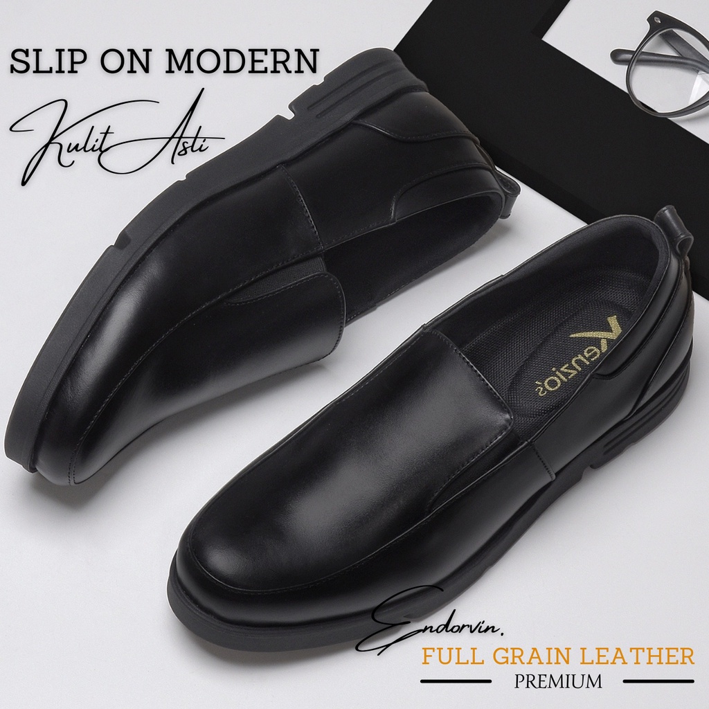 Jual JOBS BLACK EKSEKUTIF PROFESIONAL - Sepatu Formal Loafers Pantopel ...