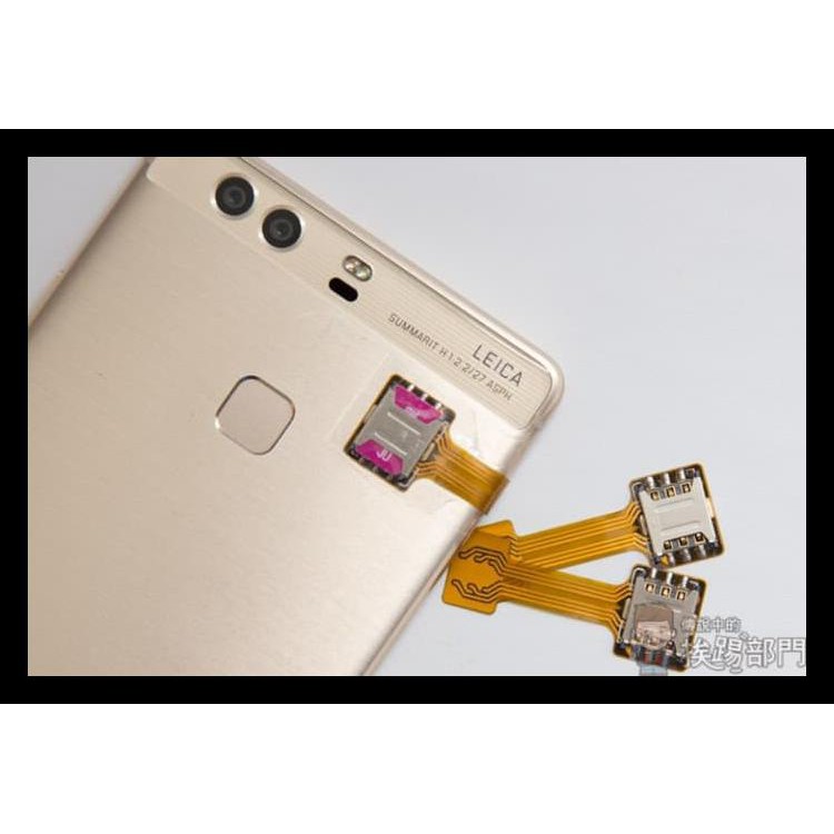 Jual DUAL SIM CARD ADAPTER HYBRID SIM CARD EXTENDER MICROSD CARD ...