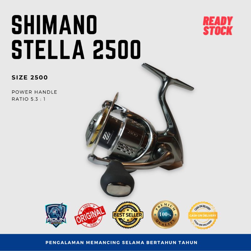 Jual Reel Shimano Stella 2500 | Shopee Indonesia