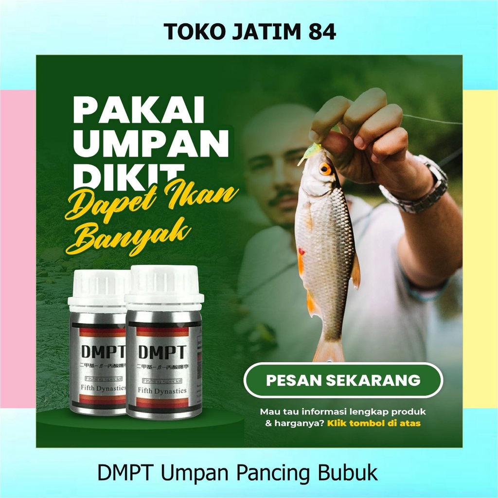 Jual Umpan Pancing DMPT Umpan Essen Ikan Mas Dmpt vanili jerman dmpt ...