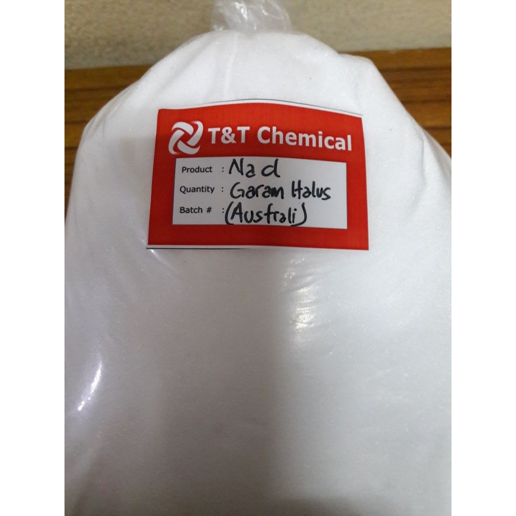 Jual nacl natrium klorida sodium chloride 1kg | Shopee Indonesia