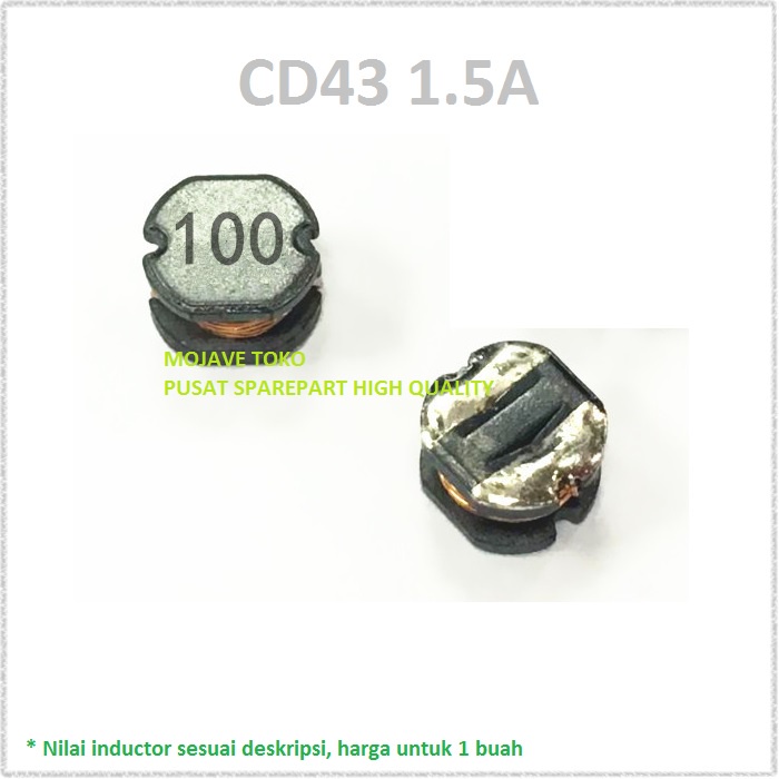 Jual Power Inductor 4.7uH SMD 1.5A CD43 4532 SMT induktor High Quality ...