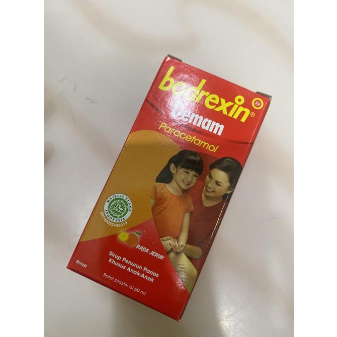 Jual Produk Unggulan] Bodrexin Anak Demam Paracetamol - 60 ml | Shopee ...