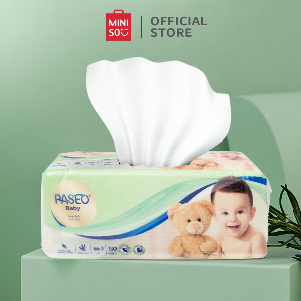 Jual MINISO Tisu Tissue 250 Sheet Tisu Wajah Facial Tissue Lembut Soft ...