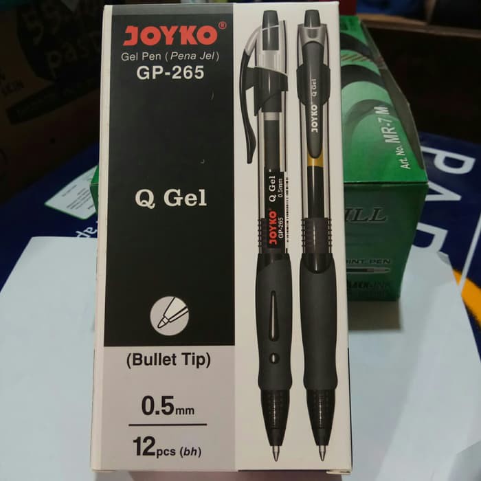 Jual Pulpen / Ballpoint / Pen Gel Joyko Q Gel GP 265 PEN / BALLPOINT / BOLPEN GREBEL GP 503 ...