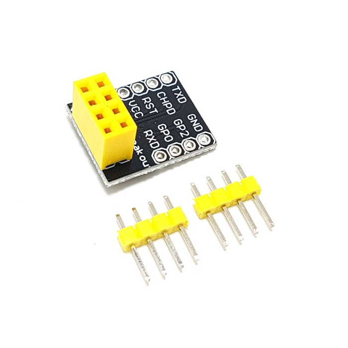 Jual ESP8266 Breakout Board Adapter Plate Breadboard DIP ESP01 ESP 01 ...