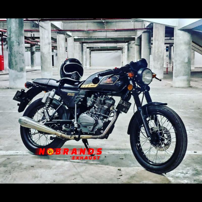 Jual knalpot benelli motobi 152 full sistem | Shopee Indonesia