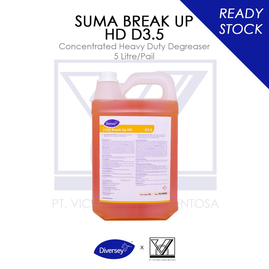 Jual Diversey SUMA Break Up - Concentrated Heavy Duty Degreaser ...