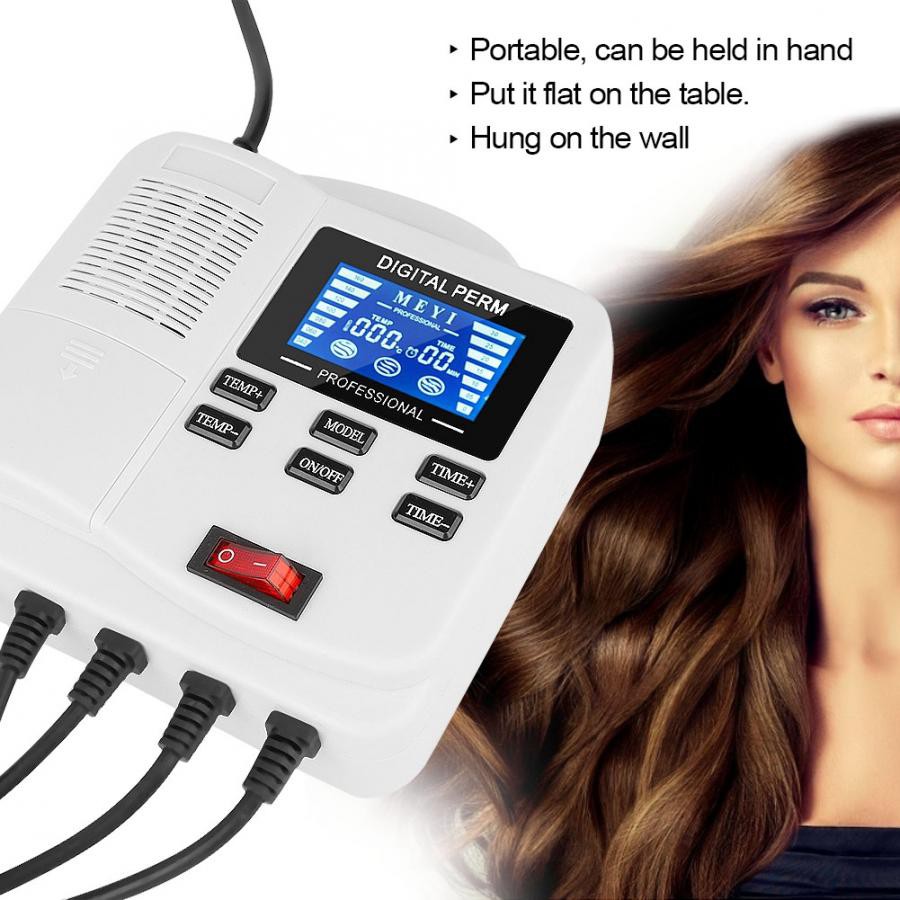 Jual COD Digital PTC Heating Hair Perm Machine Adjustable Temperature ...