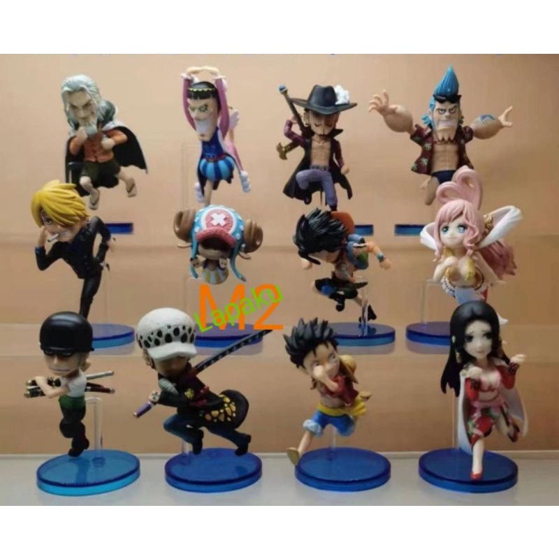 Jual Figure Wcf One piece Set 12 Mainan | Shopee Indonesia