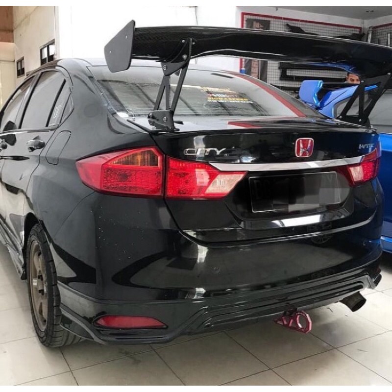 Jual spoiler gt wing hoda city carbon kevlar | Shopee Indonesia