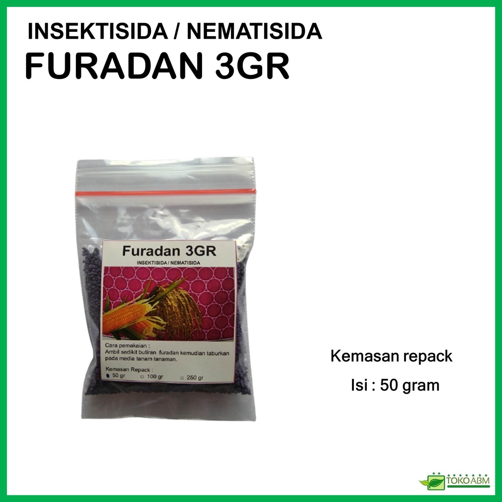 Jual Furadan 3GR Kemasan Repack 50 gram Insektisida Nematisida ...