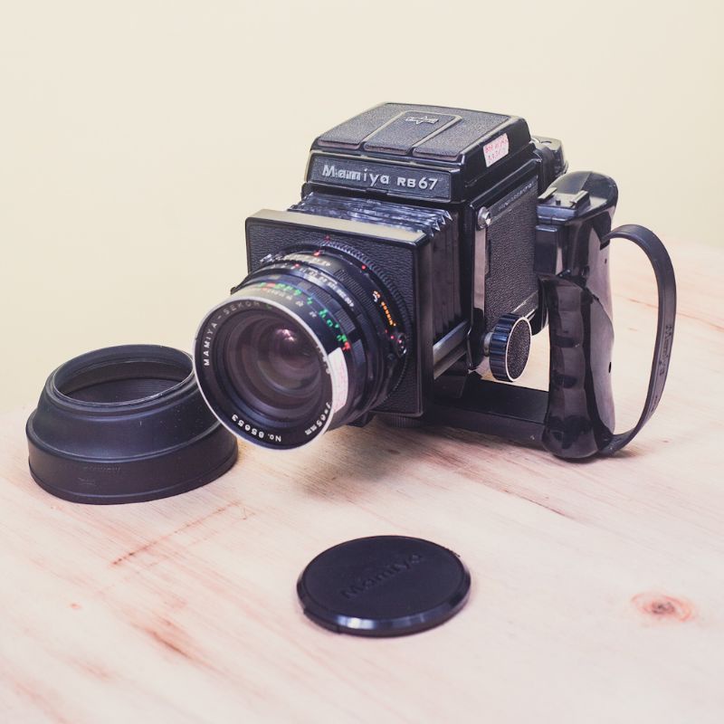 Jual Kamera Medium Format Mamiya RB67 Pro Lensa Sekor 65mm f4. 5 ...