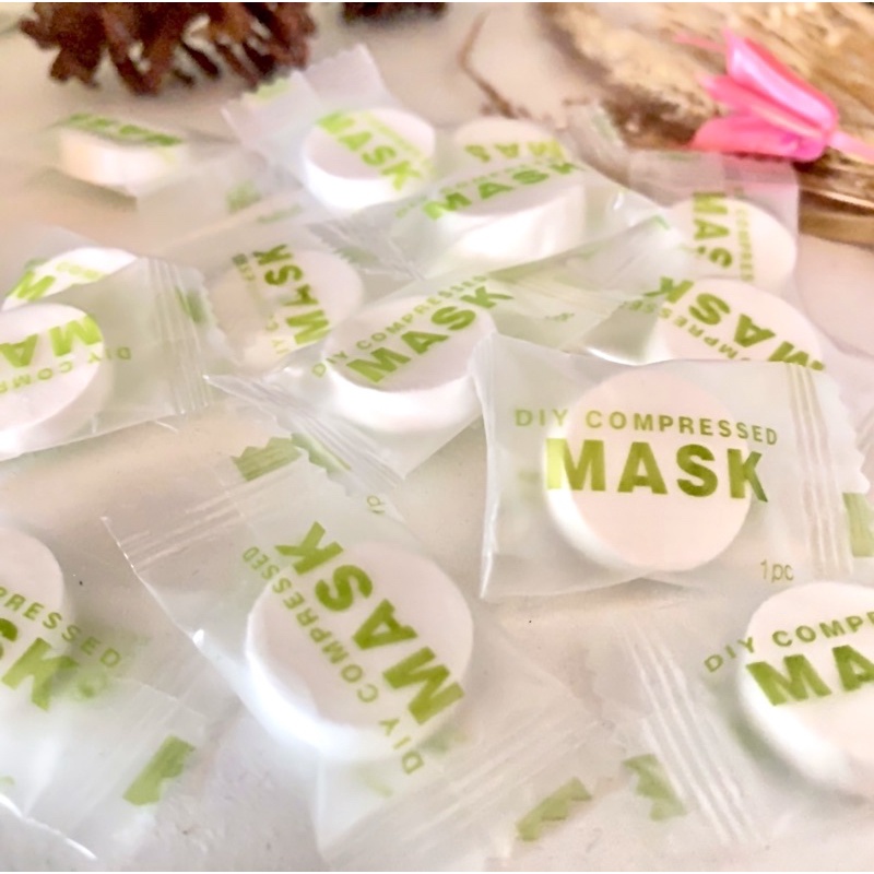 Jual DIY Compressed Mask | Facemask Sheet | Masker Rendam | Shopee ...