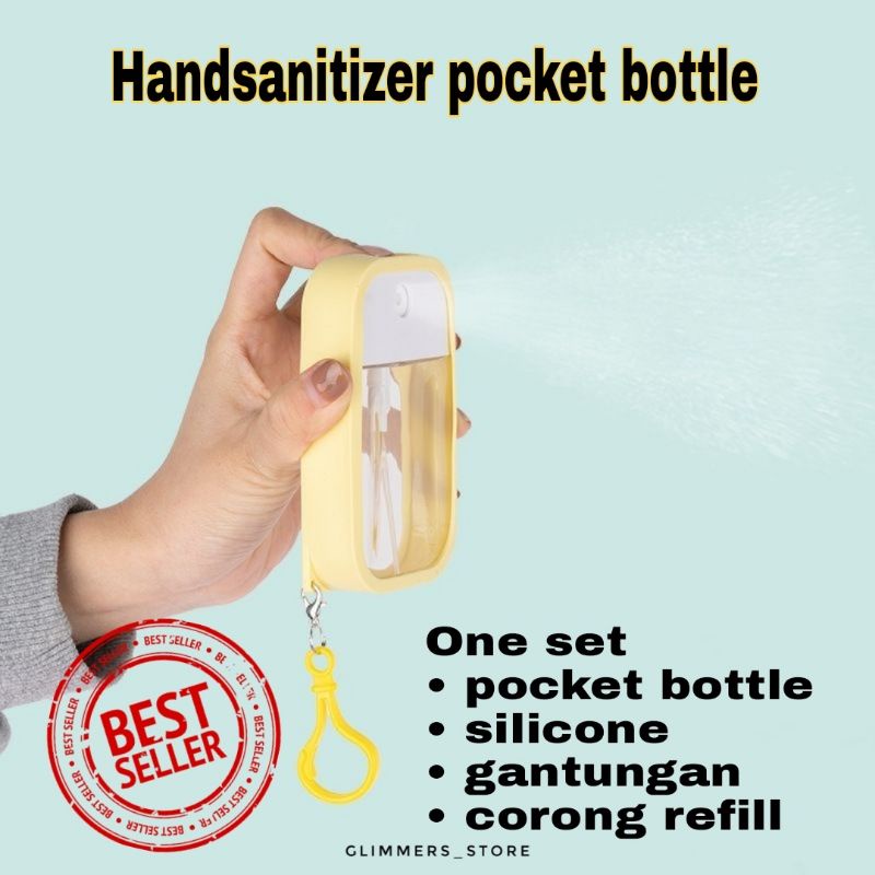 Jual Botol Spray Pocket Handsanitizer semprot Gen2 free corong komplit ...
