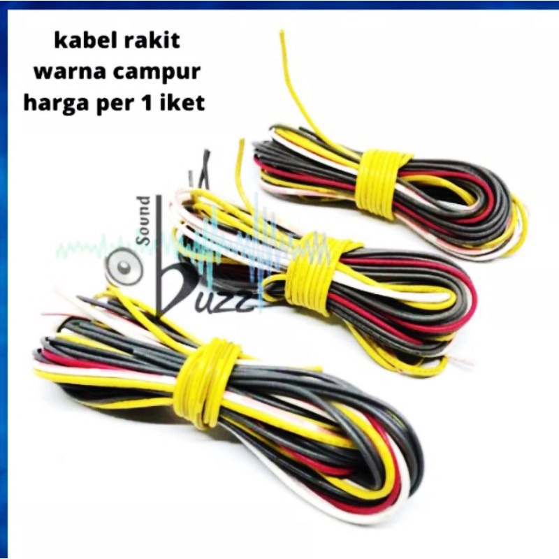 Jual KABEL RAKIT WARNA CAMPUR | Shopee Indonesia