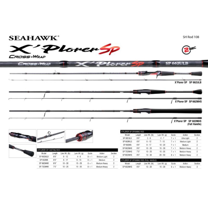 Jual Rod seahawk explorer SP | Shopee Indonesia