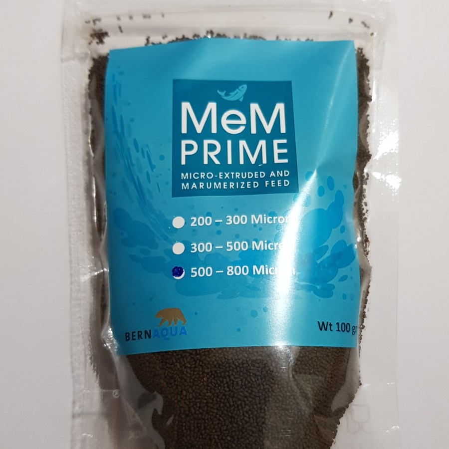 Jual Pelet Mem Prime 500 800 500-800 Micron 150GR PAKAN IKAN DISCUS ...