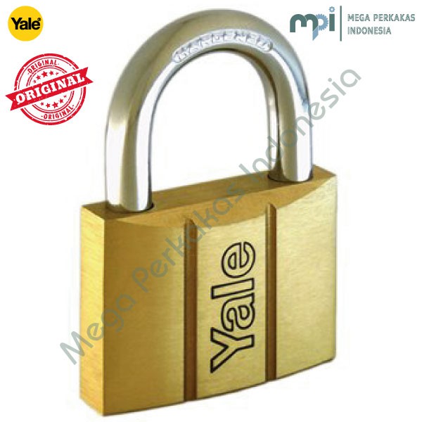 Jual GEMBOK YALE V140 60 mm Brass Padlock Series Murah | Shopee Indonesia