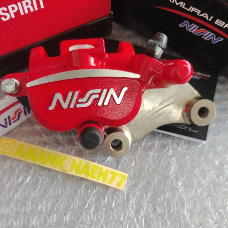 Jual kaliper Nissin samurai f1zr Jupiter merah 220 / 300 mm | Shopee Indonesia