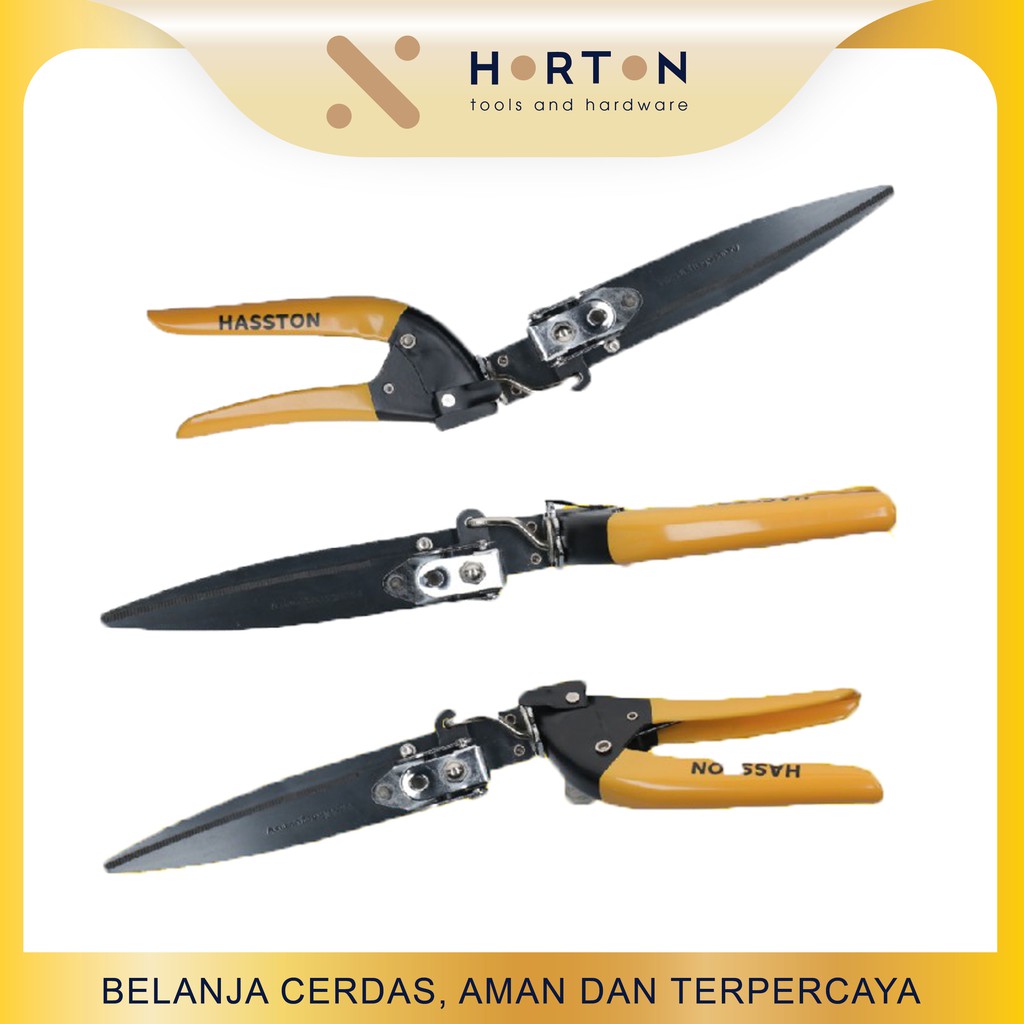 Jual HASSTON PROHEX Gunting Rumput 3 Posisi (1350-010) | Shopee Indonesia