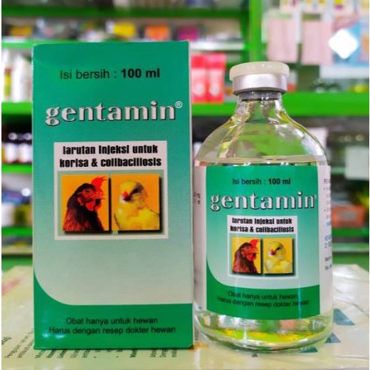 Jual GENTAMIN 100 ml - Obat Suntik Efektif untuk Korisa dan Coli Pada ...