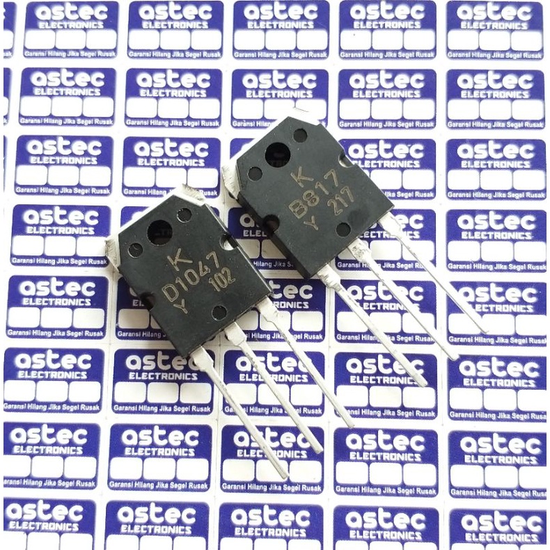Jual Transistor B817 D1047 Original KEC persamaan C5198 A1941 | Shopee ...